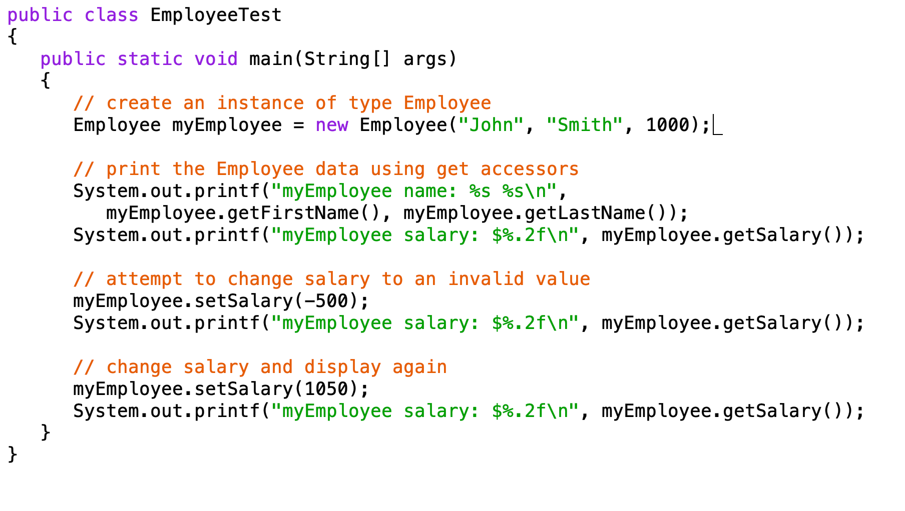 Solved Description: Download LabEmployee.zip from Canvas: | Chegg.com