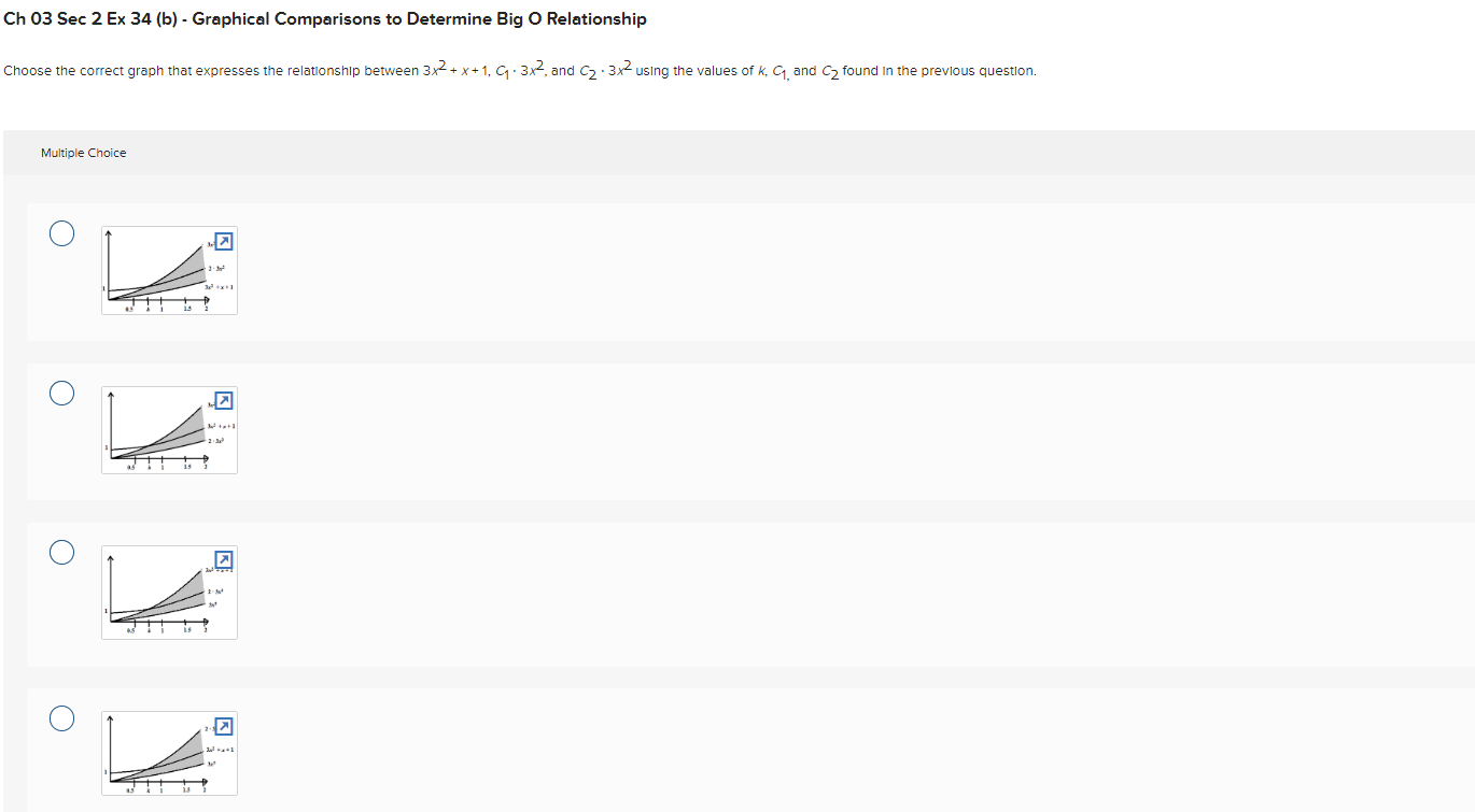 Ch 03 Sec 2 Ex 34 (b) - Graphical Comparisons to | Chegg.com