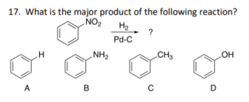 Solved 15. What is the major product of the following | Chegg.com