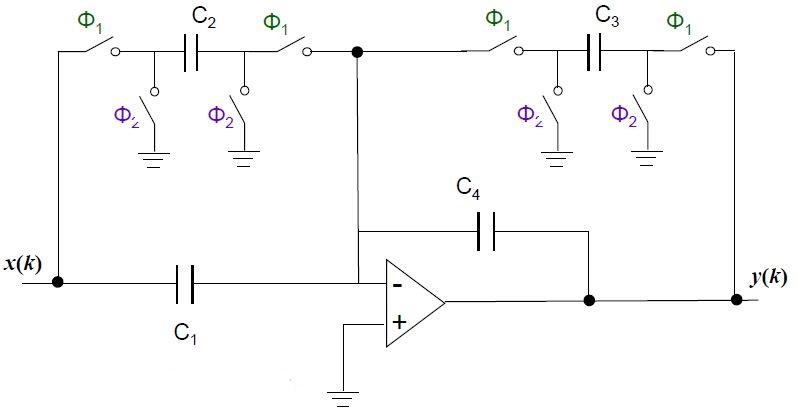 Question: First--order switched capacitor filter. | Chegg.com