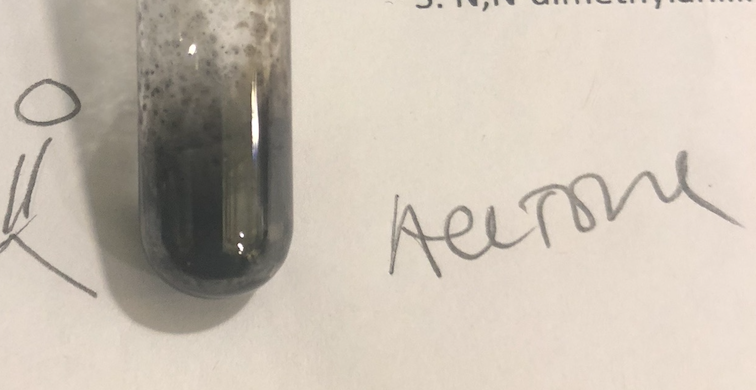 Solved Tollen's test in organic lab ws positive for acetone | Chegg.com