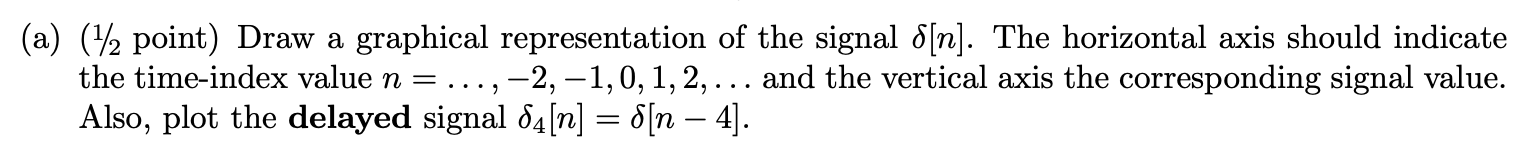 Solved One of the most basic discrete-time signals is the | Chegg.com