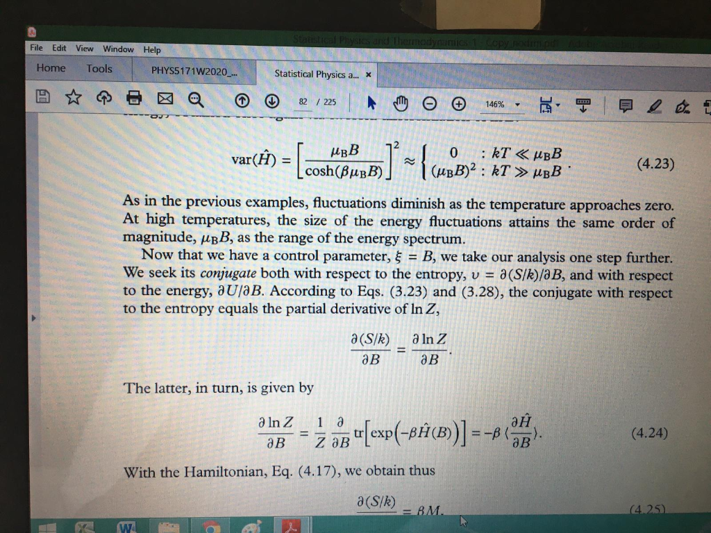 Solved Question 5 Consider the N-lattice Ising Paramagnet | Chegg.com
