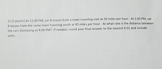 Solved DIRECTIONS: Complete the following problems to the | Chegg.com