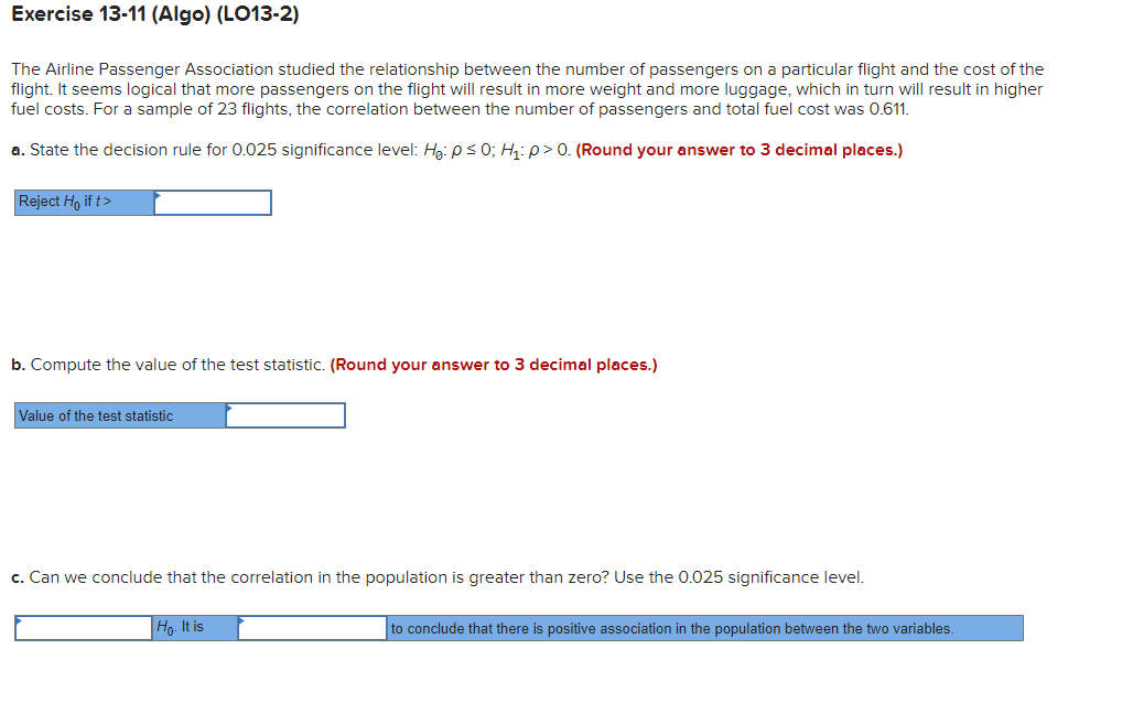 Solved The Airline Passenger Association studied the | Chegg.com