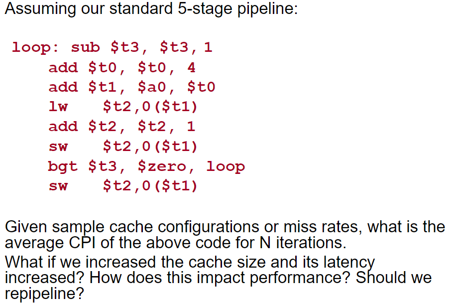 Solved Assuming our standard 5-stage pipeline: loop: sub | Chegg.com