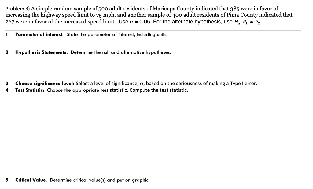 Solved Problem 3) A simple random sample of 500 adult | Chegg.com