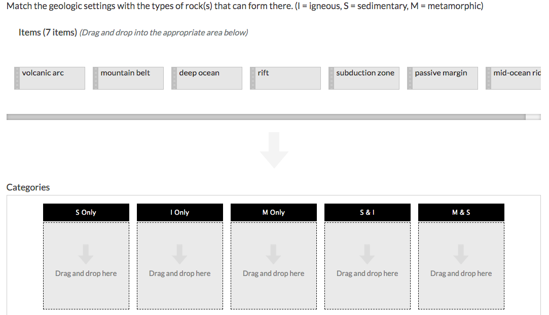 Label the geologic settings on the diagram.Label the | Chegg.com