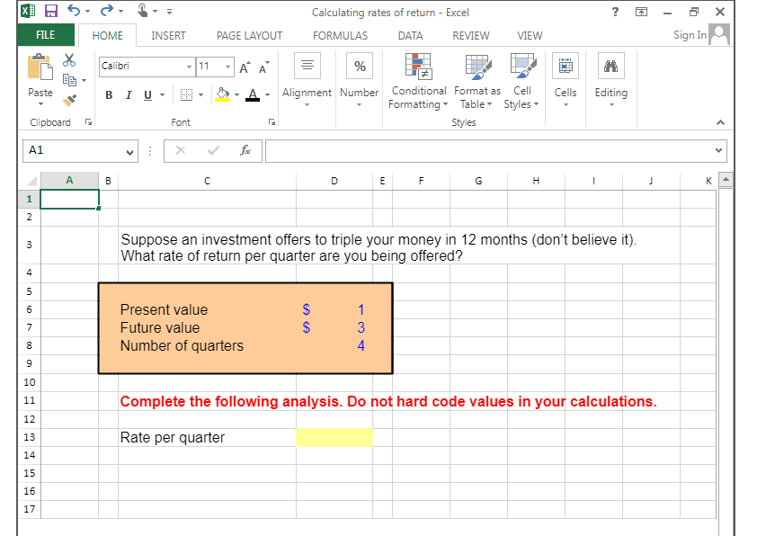 Solved Complete The Following Analysis Do Not Hard Code 5985