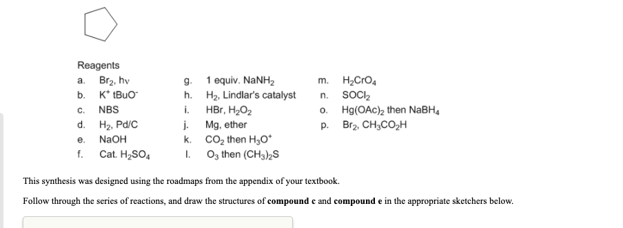Solved compound e compound d m compound compound b compound | Chegg.com