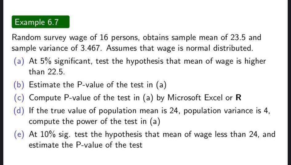 Solved Random survey wage of 16 persons, obtains sample mean | Chegg.com