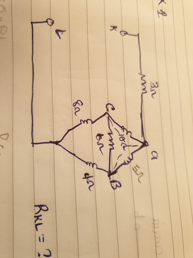 Solved find Req R1? R2? R3? USING WYE DELTA TRANSFORMATION | Chegg.com