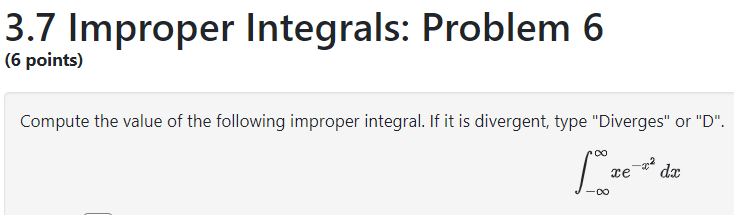 Solved 3.4 Partial Fractions: Problem 7 (6 points) Evaluate | Chegg.com