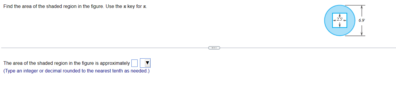 Solved Find the area of the shaded region in the figure. Use | Chegg.com