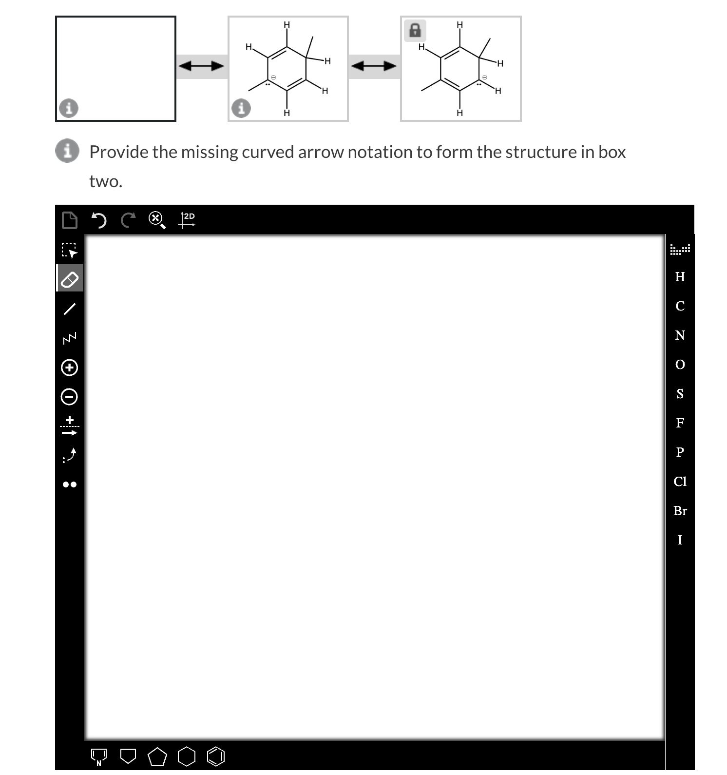 Solved Provide the missing curved arrow notation to form the | Chegg.com