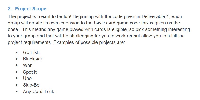Solved 1. Project Background and Description Describe the | Chegg.com