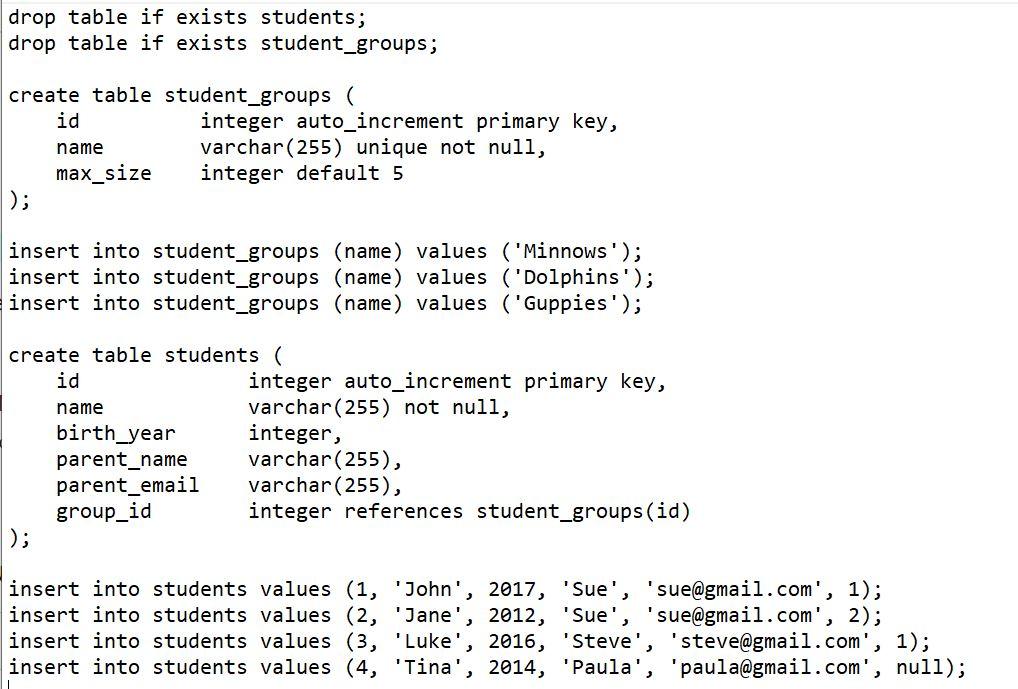 Solved Use the Art School Database (art_school.sqlDownload | Chegg.com
