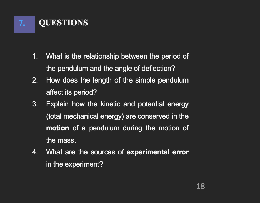 Solved PENDULUM. You can find the values in the photos.If | Chegg.com