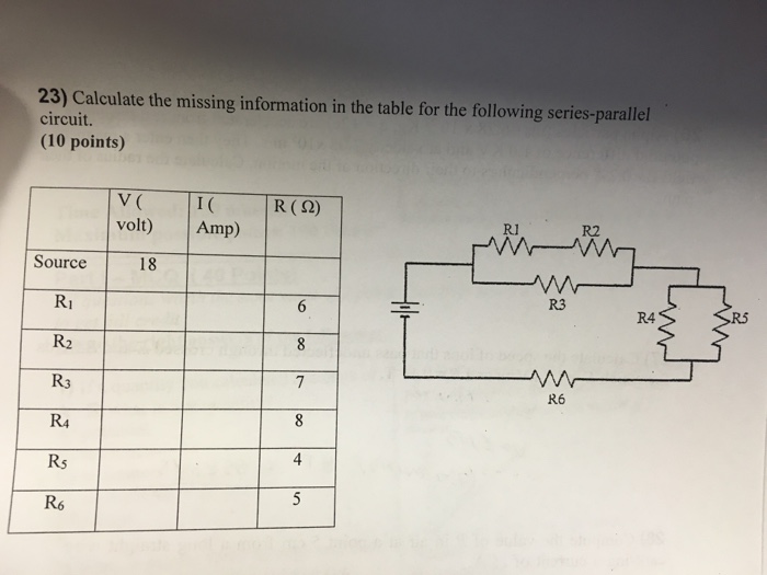 Series Parallel Circuit Formula