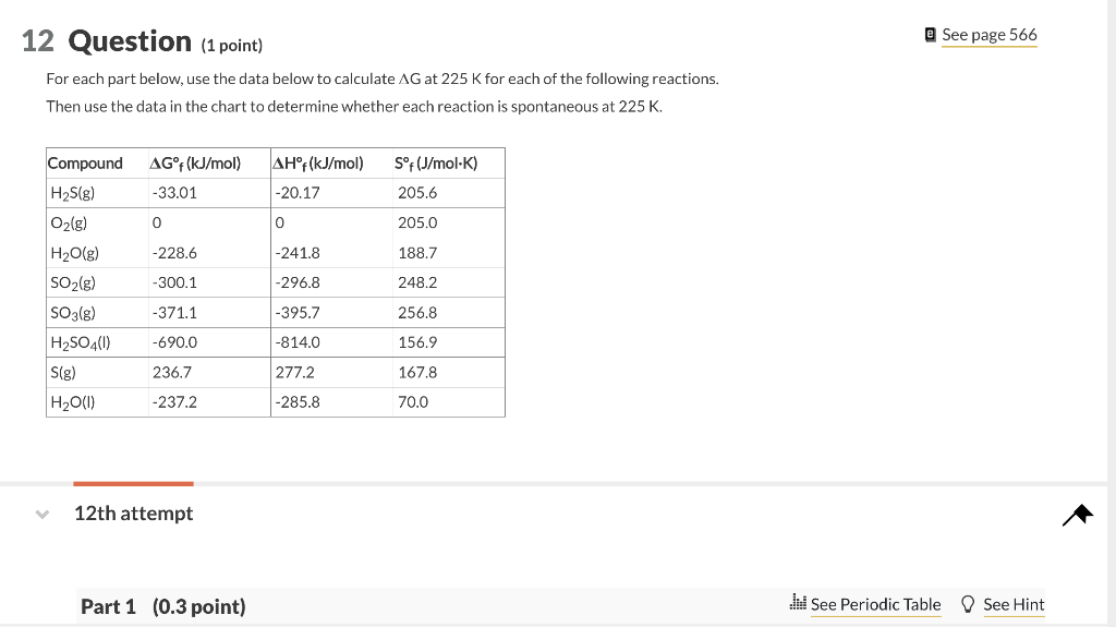 Solved For each part below, use the data below to calculate | Chegg.com