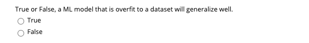 Solved True or False, when approaching a Machine Learning | Chegg.com
