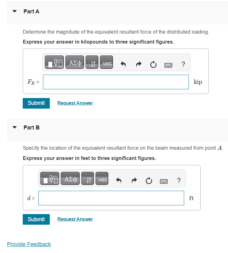 Solved Set w1 = 4 kip/ftkip/ft and w2 = 3.5 kip/ftkip/ft | Chegg.com
