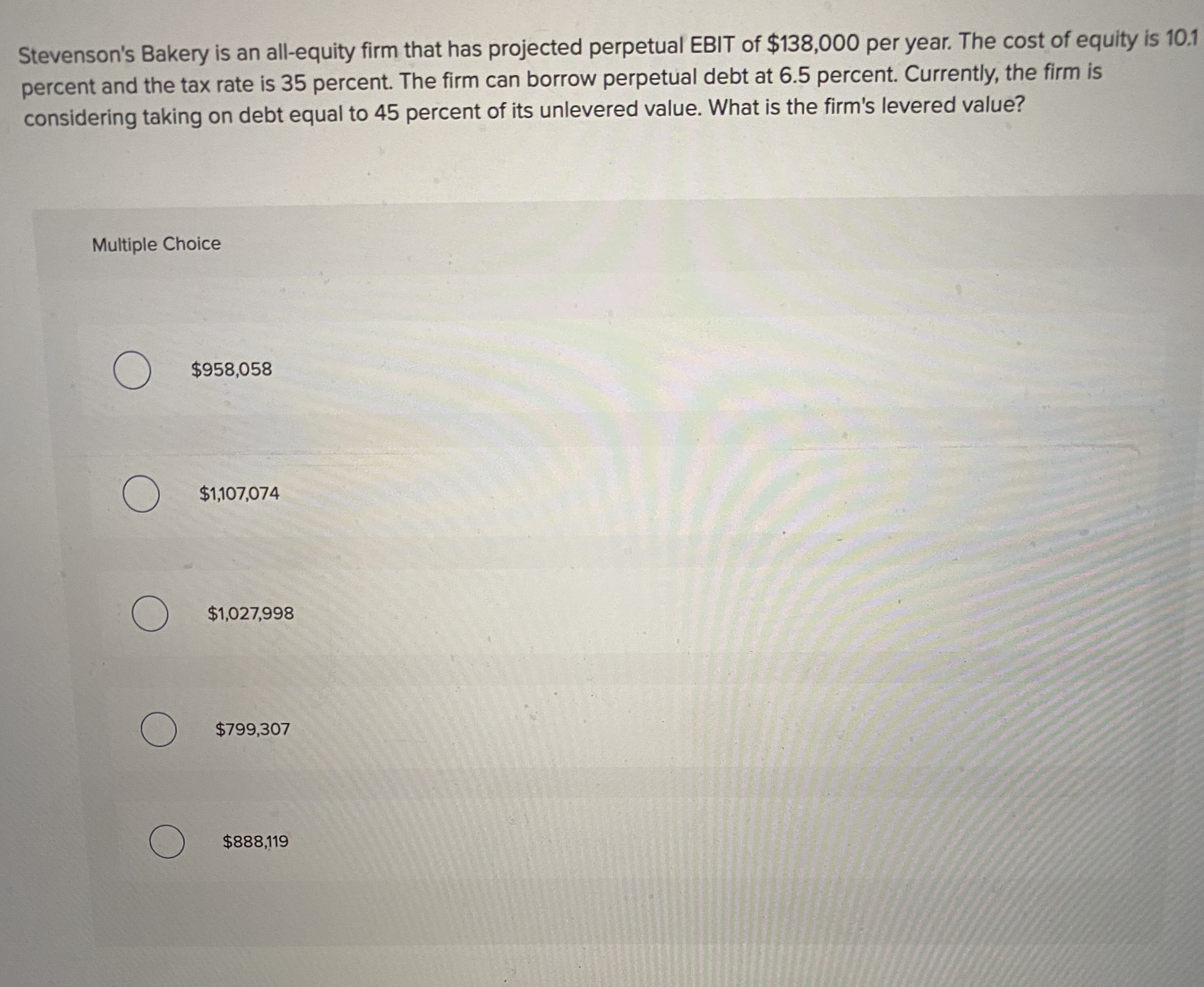 solved-stevenson-s-bakery-is-an-all-equity-firm-that-has-chegg