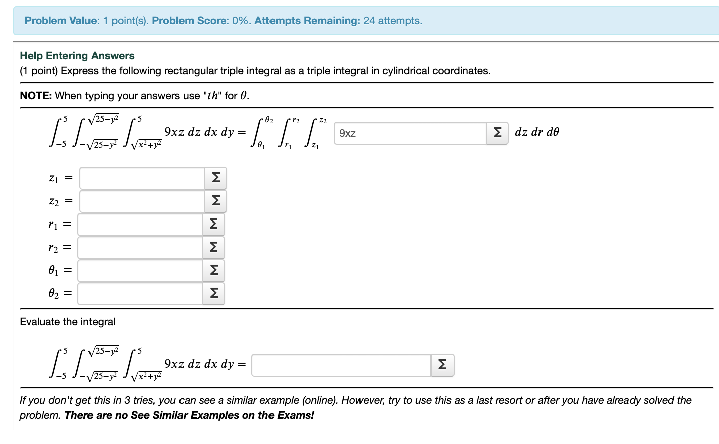 Solved Problem Value: 1 point(s). Problem Score: 0%. | Chegg.com