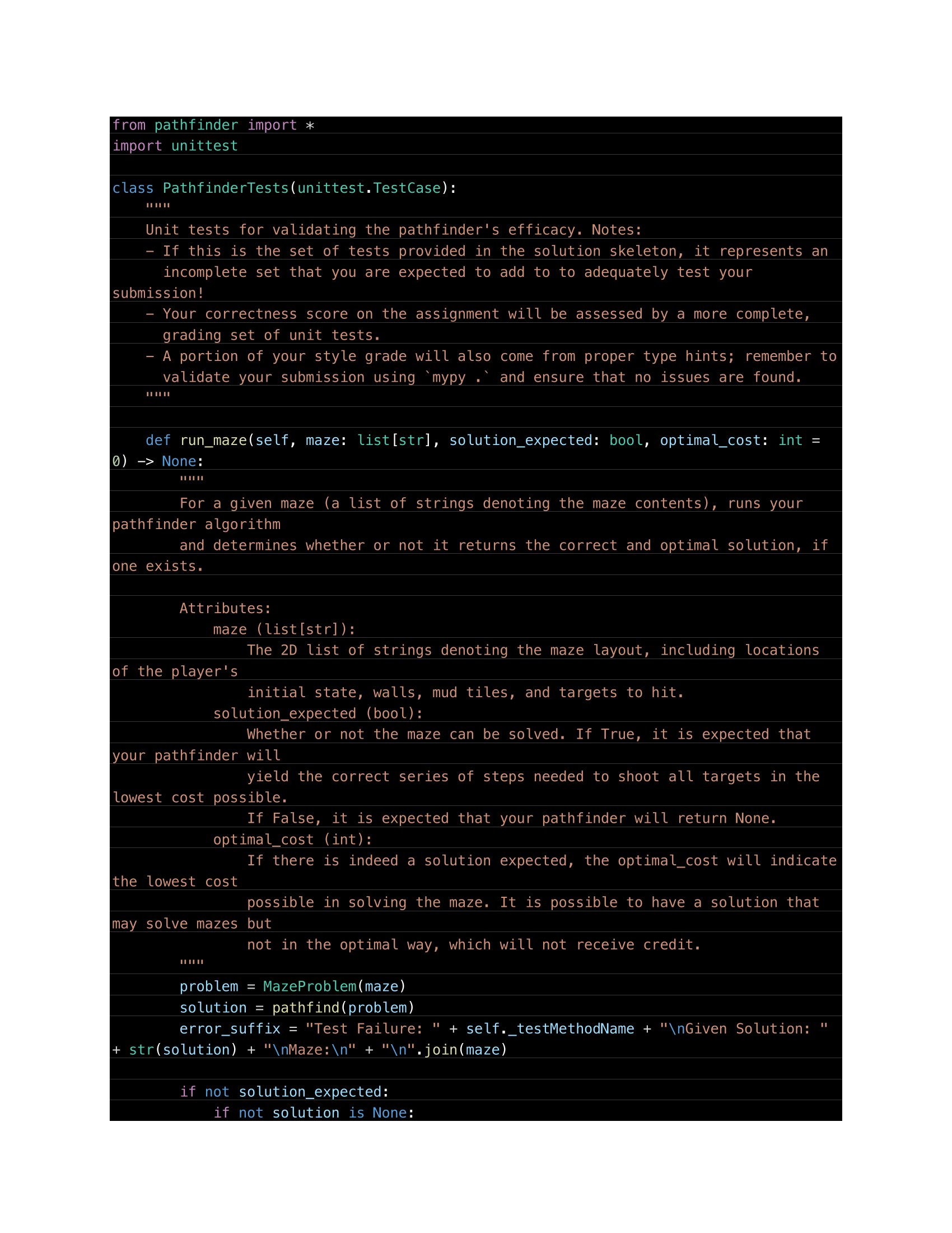 Solved please after you write a code, help me testing the | Chegg.com