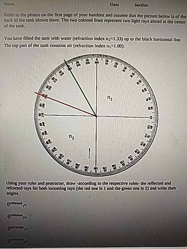 Solved Name Class Section Refer to the photos on the first | Chegg.com