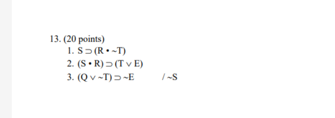 Solved You may use all 8 rules of implication, all 10 rules | Chegg.com