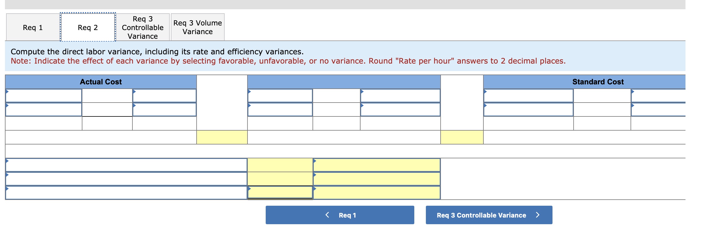 Solved Required: 1. Compute the direct materials variance, | Chegg.com