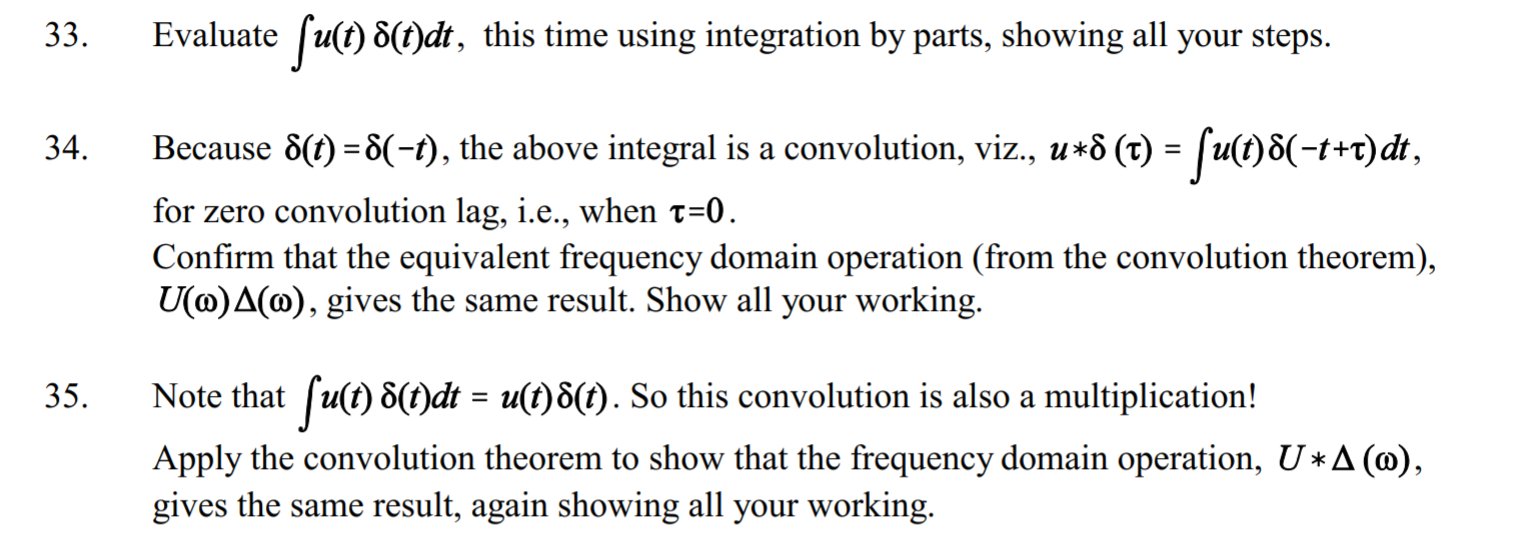 Solved Please solve the questions below where u(t) is the | Chegg.com