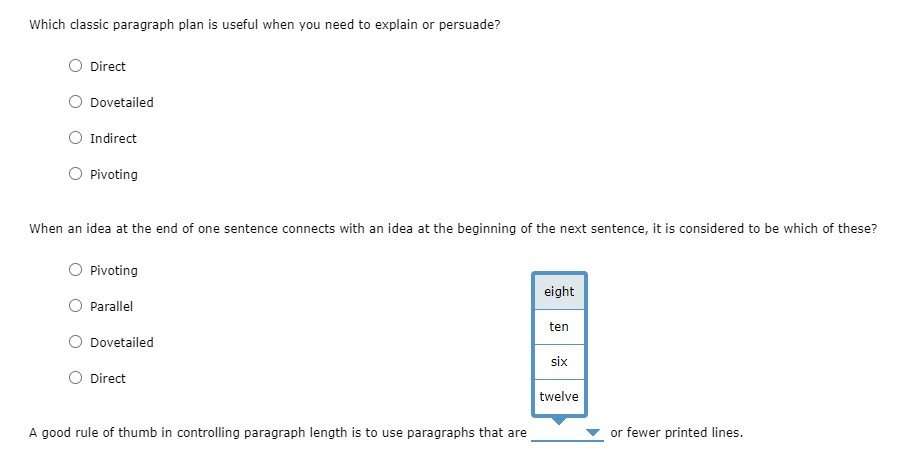 Solved Learn It: Chapter 05 Organizing and Drafting Business | Chegg.com
