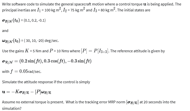 Solved Write software code to ﻿simulate the general | Chegg.com