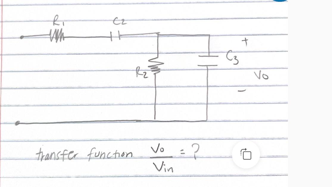 Solved vin v0=? | Chegg.com