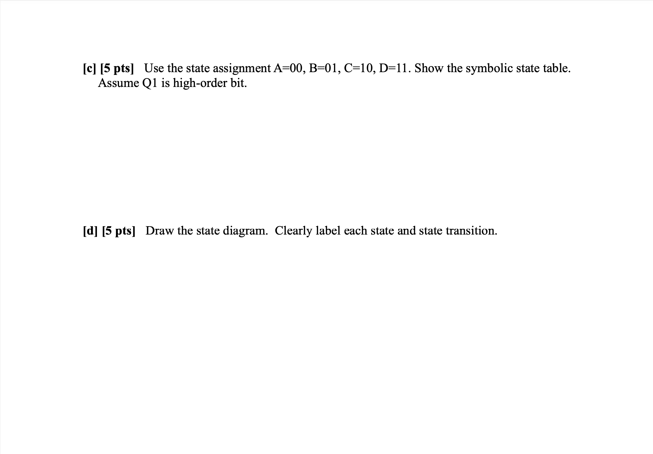 [4] [20 points total] You are given the | Chegg.com