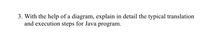 Solved 3. With the help of a diagram, explain in detail the | Chegg.com
