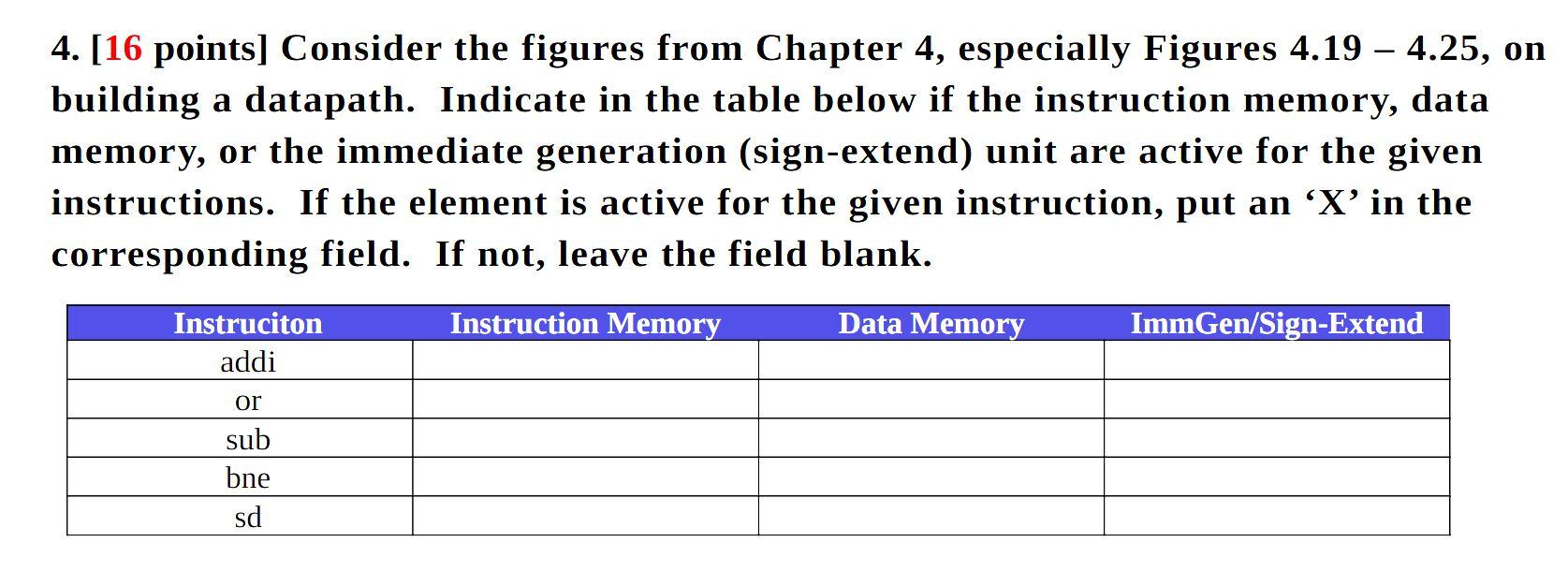 Solved 4. [16 points] Consider the figures from Chapter 4 , | Chegg.com