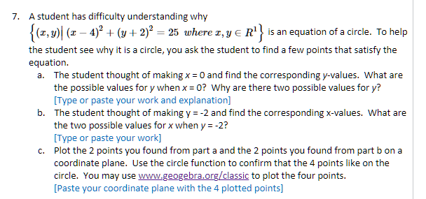 Solved 7. A student has difficulty understanding why | Chegg.com