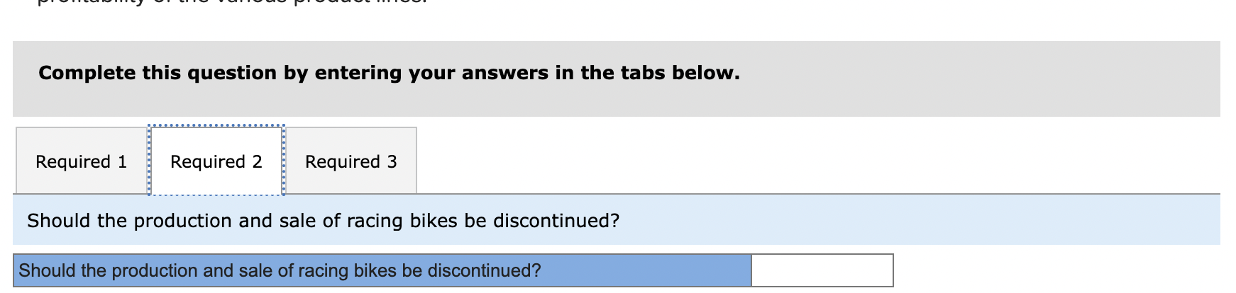 Solved Exercise 6-2 (Algo) Dropping or Retaining a Segment | Chegg.com