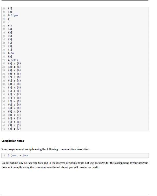 Solved Programming Project 3: NFA to DFA Conversion Spring | Chegg.com