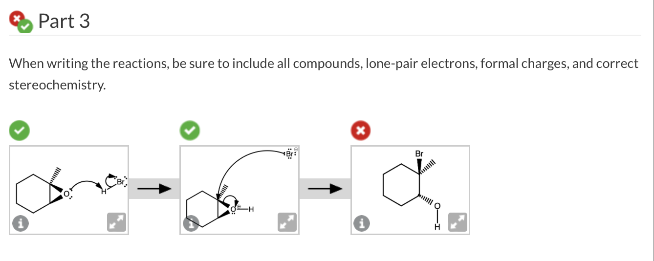 Solved Epoxides are three-membered rings containing oxygen. | Chegg.com