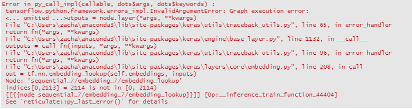 Solved I am trying to code a BiLSTM in R, and keep getting | Chegg.com