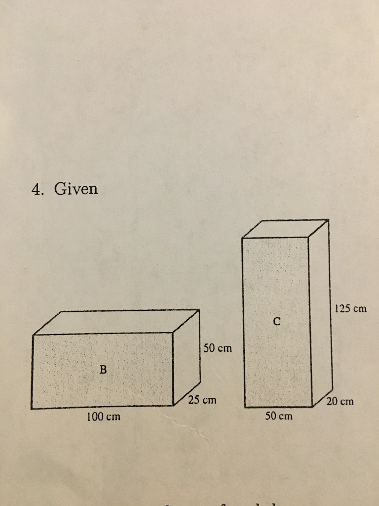 Solved (a) Find the volume of each box (b) Find the | Chegg.com