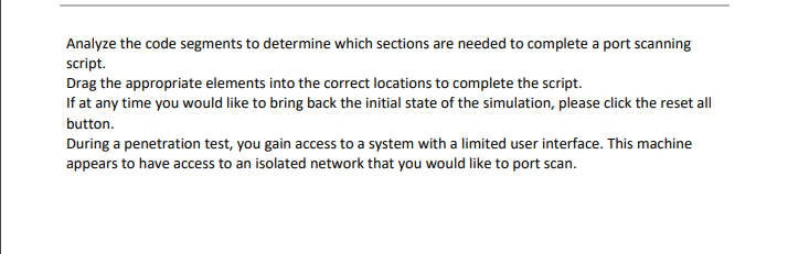 Solved Analyze the code segments to determine which sections | Chegg.com