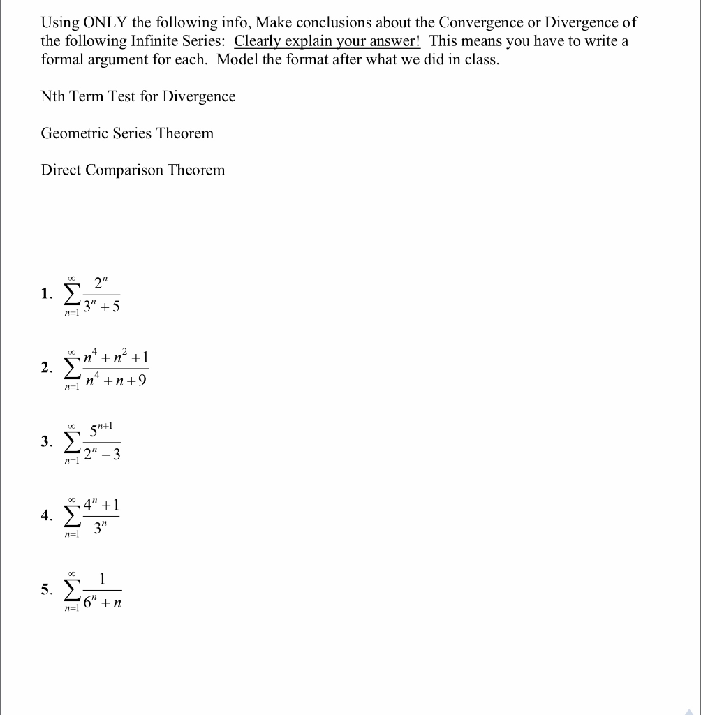 Solved Using ONLY the following info, Make conclusions about | Chegg.com