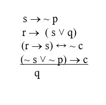 Solved if a letter has a truth value of true or false, write | Chegg.com
