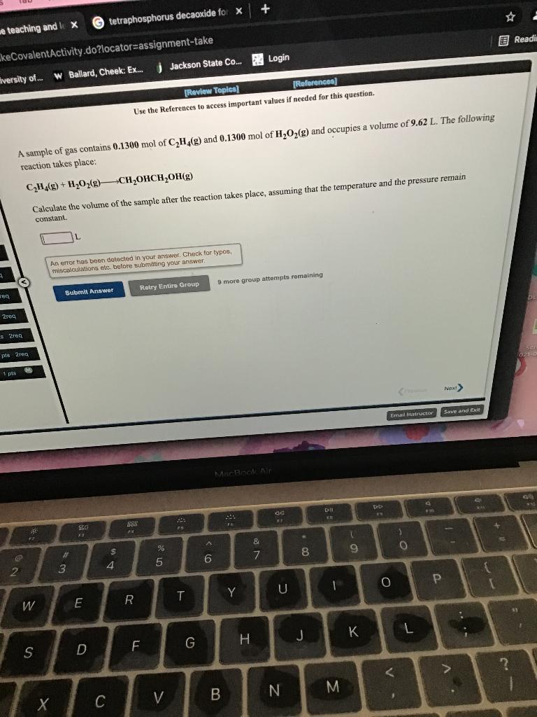 Solved + tetraphosphorus decaoxide for X 2 e teaching and X | Chegg.com