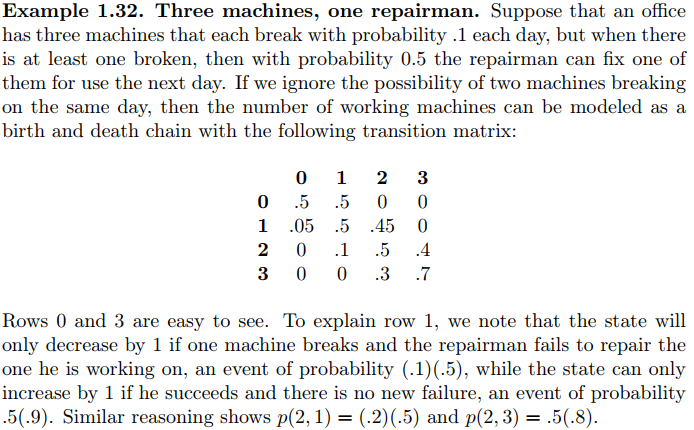 Solved 5. Consider the machine repair problem, but now with | Chegg.com